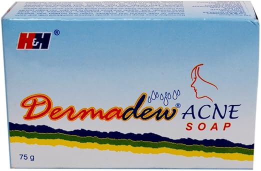 DermaDew Acne Soap By HH Lab (Acne Treatment & Bright Skin) 75 gm Spot ...