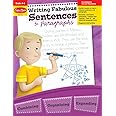 Amazon.com: Evan-Moor Writing Fabulous Sentences & Paragraphs, Grades 4 ...