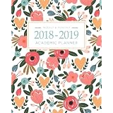 Amazon.com: 2018-2019 Academic Planner Weekly And Monthly: Calendar ...