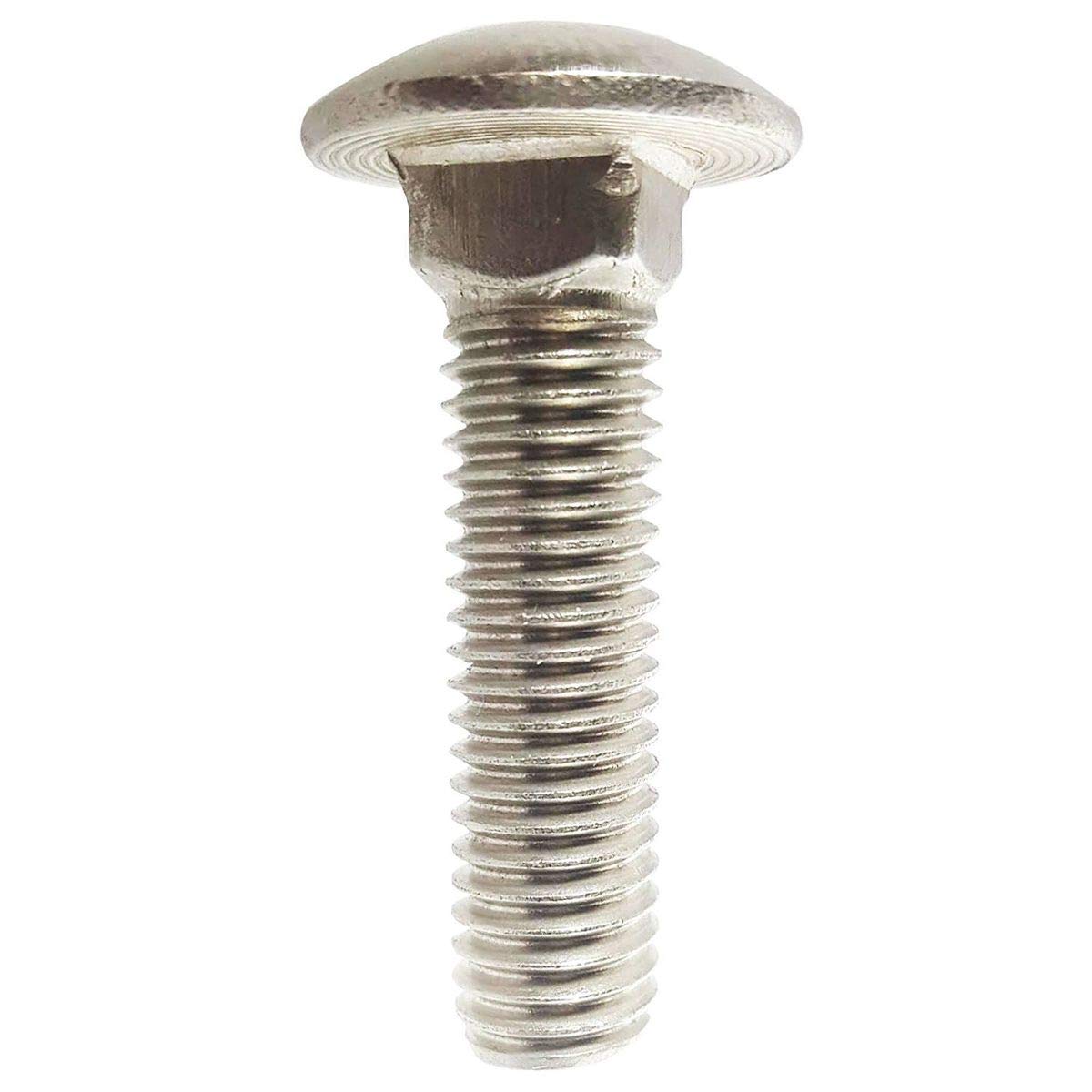 Carriage Bolt Stainless Steel 1 4 20 X 5 8 Qty 25 Tillescenter Bolts