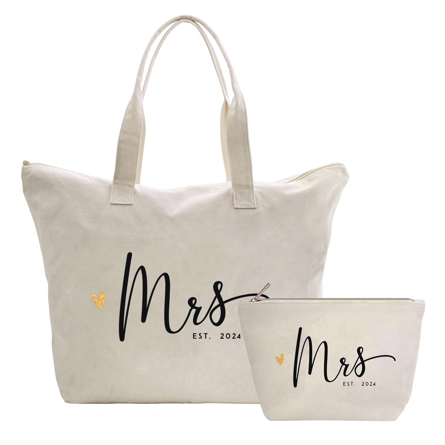 CARAKNOTS Future Mrs. Bag 2024 Bride Gifts for Wedding Bachelorette ...