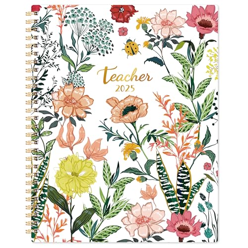 2025 Teacher Planner - 2025 Lesson Planner, Jan. 2025 - Dec. 2025, 8 ...