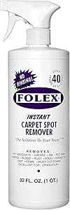 Folex Co. FSR32 Folex Instant Carpet Stain Remover - 32 Fl 0z. : Amazon ...