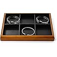 Amazon.com: Oirlv Solid Wood 6 Grid Jewelry Organizer Tray Jewelry ...