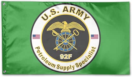 Army MOS 92F Petroleum Supply Specialist Yard Flags 3 X 5 in Indoor ...