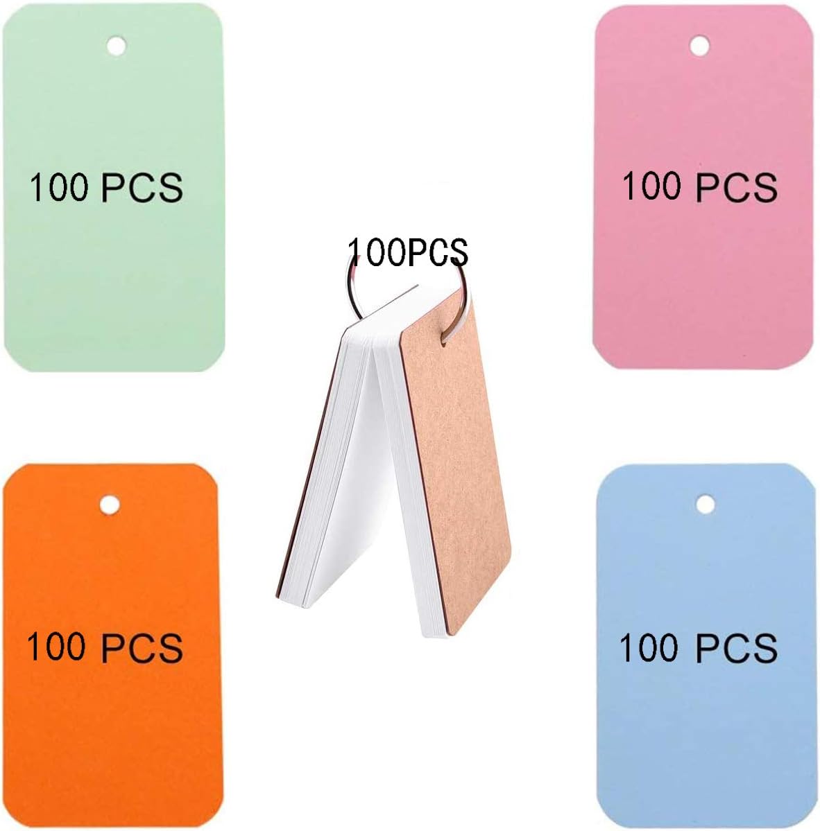 Record Cards Paper Flash Cards Pocket Flashing Cards Record Cards with ...