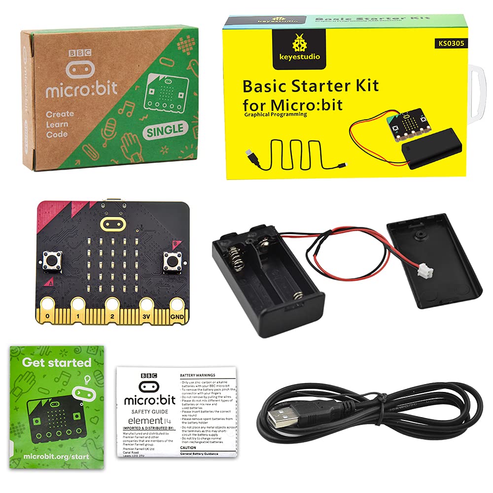 Mua KEYESTUDIO BBC Micro:bit V2.21 Microbit Starter Kit Electronic Components Kit Electronic ...