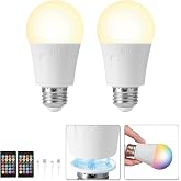 USB Rechargeable Light Bulbs with Remote, Dimmable and Timer, Wireless ...