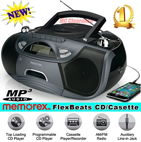 Top 5 Best Selling cd and cassette player boombox with Best Rating on ...