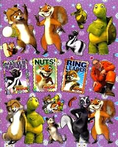 Amazon.com: Over the Hedge Movie Sticker Sheet D046 ~ RV racoon Verne ...