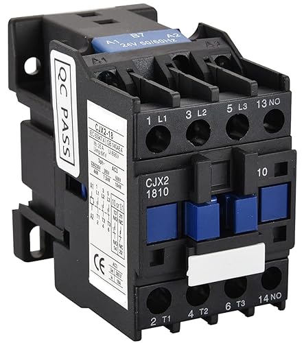 XMHF AC Contactor CJX2-2510 110V 40A 50/60Hz Coil 3P 3 Phase Rail Motor ...