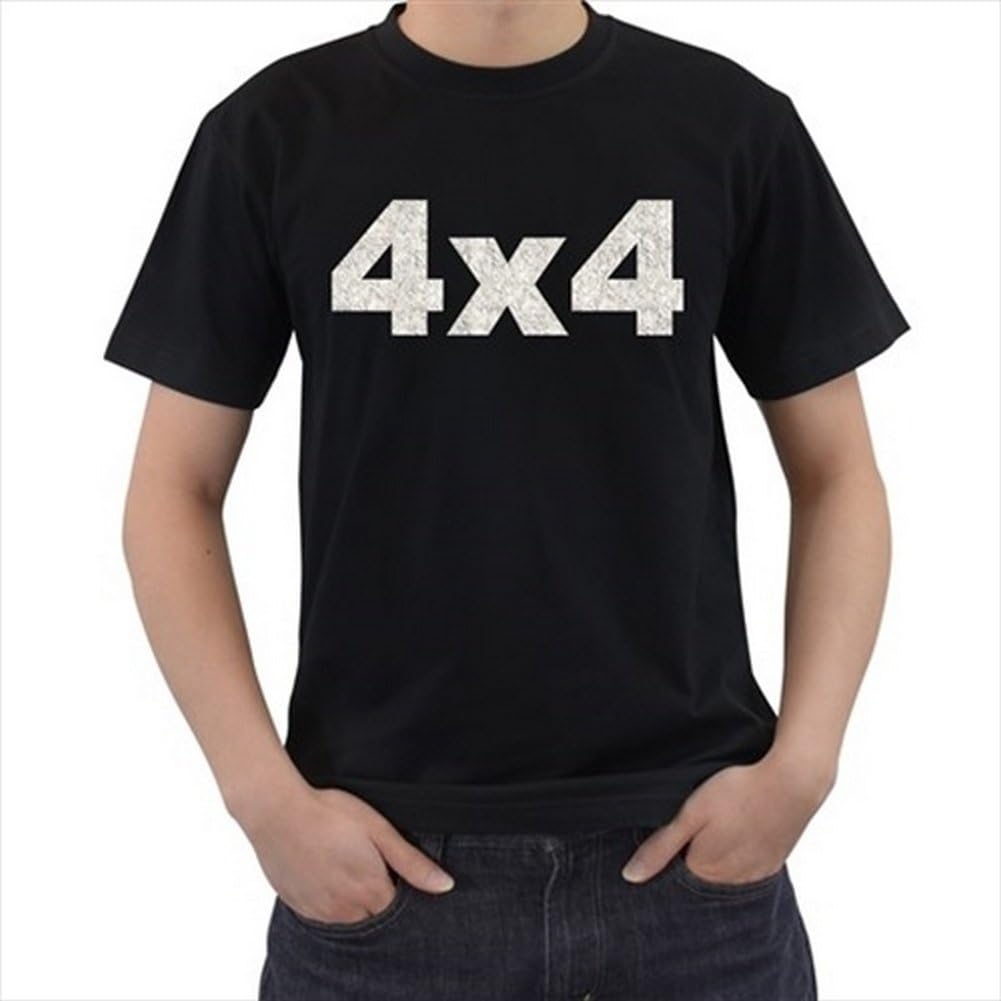 4x4 LOGO OFF Road Roading Vehicle Four wheel drive 4WD Black T-Shirt ...