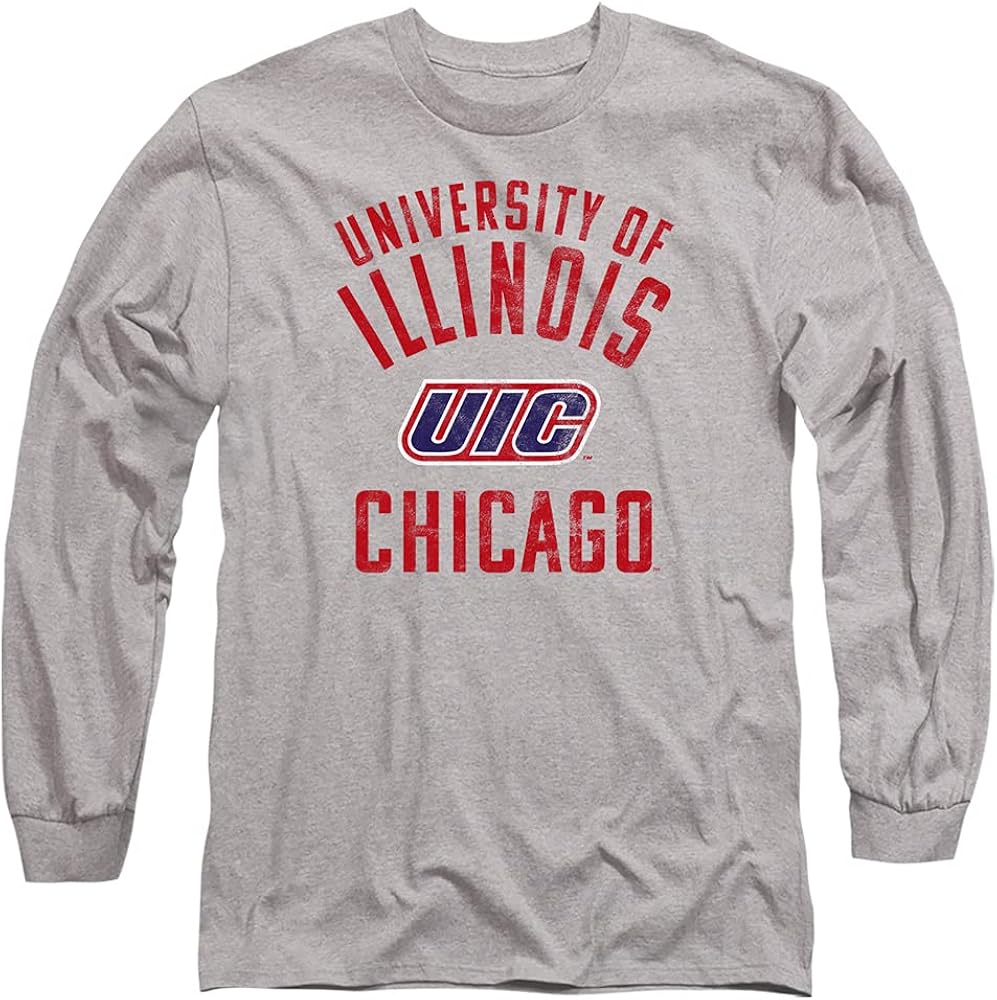 Amazon.com: University of Illinois Chicago Official UIC Logo Unisex ...