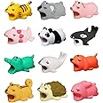 Amazon.com: Borang Cable Protector Animal Bites 12 Pcs for iPhone ...