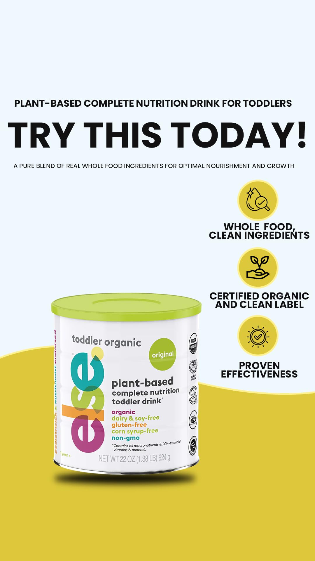 Mua (4-Pack) Else Plant-Based Complete Nutrition Formula for Toddlers ...