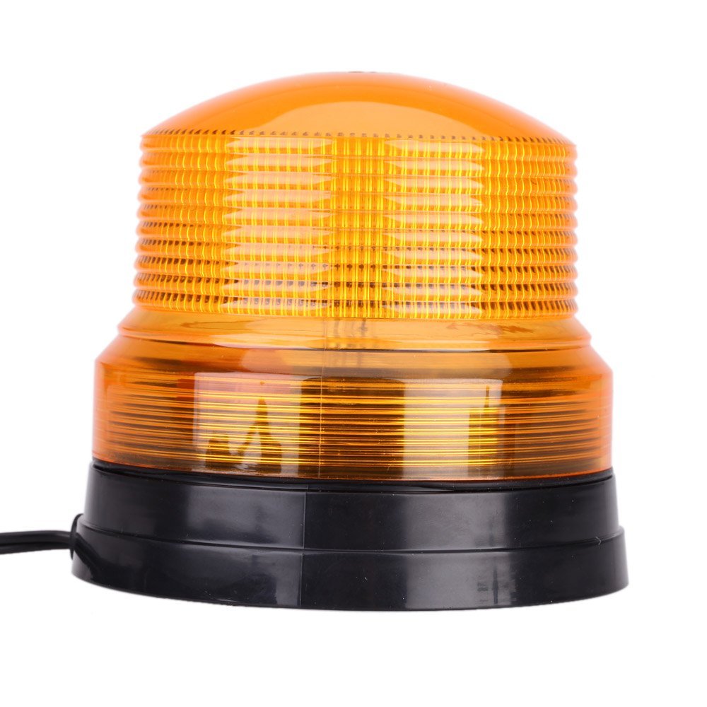 Buy TIROL High Power LED Car Vehicle Amber Single Flash Warning Light ...