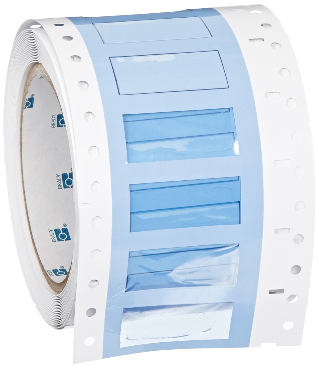 Brady PS-375-2-WT-S 2 Width x 0.645 Height Matte Finish White ...