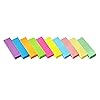 30 Pads 0.5x1.8 Sticky Notes Flags Tabs Page Markers 10 Bright Color ...