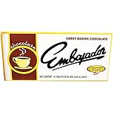 Amazon.com : Chocolate de Mesa Embajador - Sweet baking Chocolate from ...