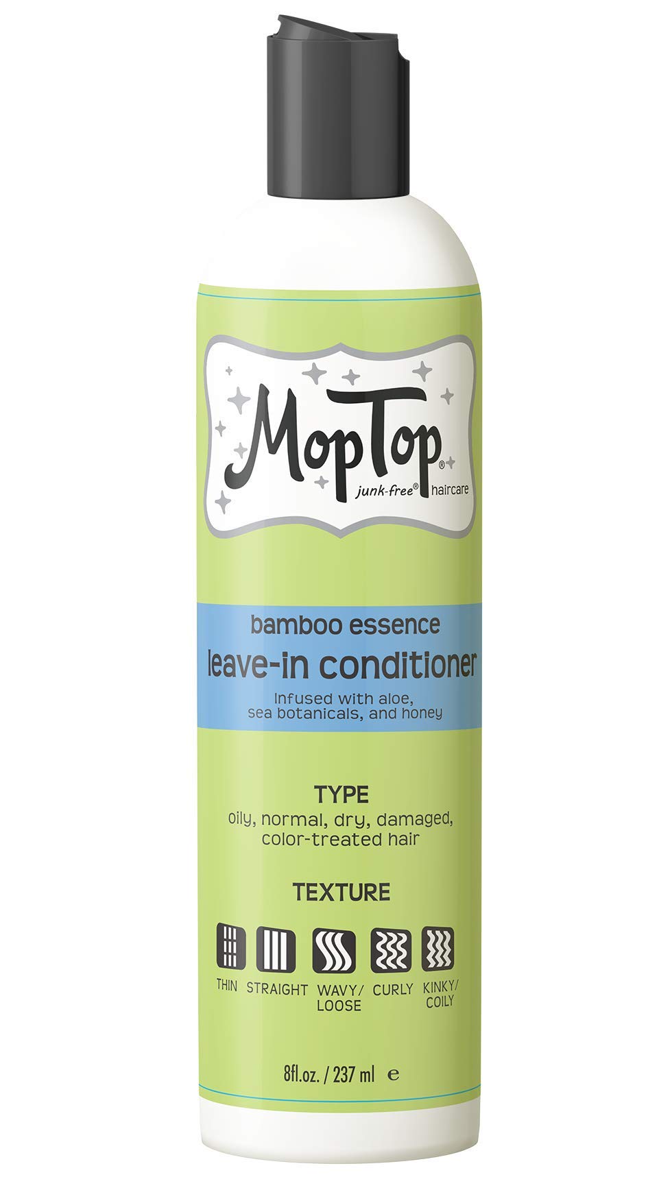 MopTop Leave-in Conditioner for Fine, Thick, Wavy, Curly & Kinky-Coily ...
