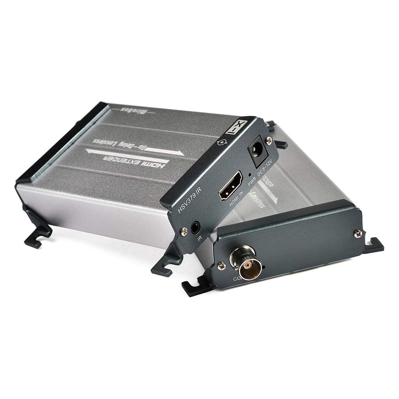 MiraBox HDMI Extender Sobre Cable Coaxial con Control IR de hasta 656ft ...