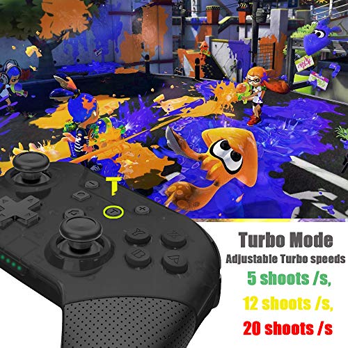 GCHT GAMING Switch Pro Controller for Nintendo Switch/Switch Lite/PC ...