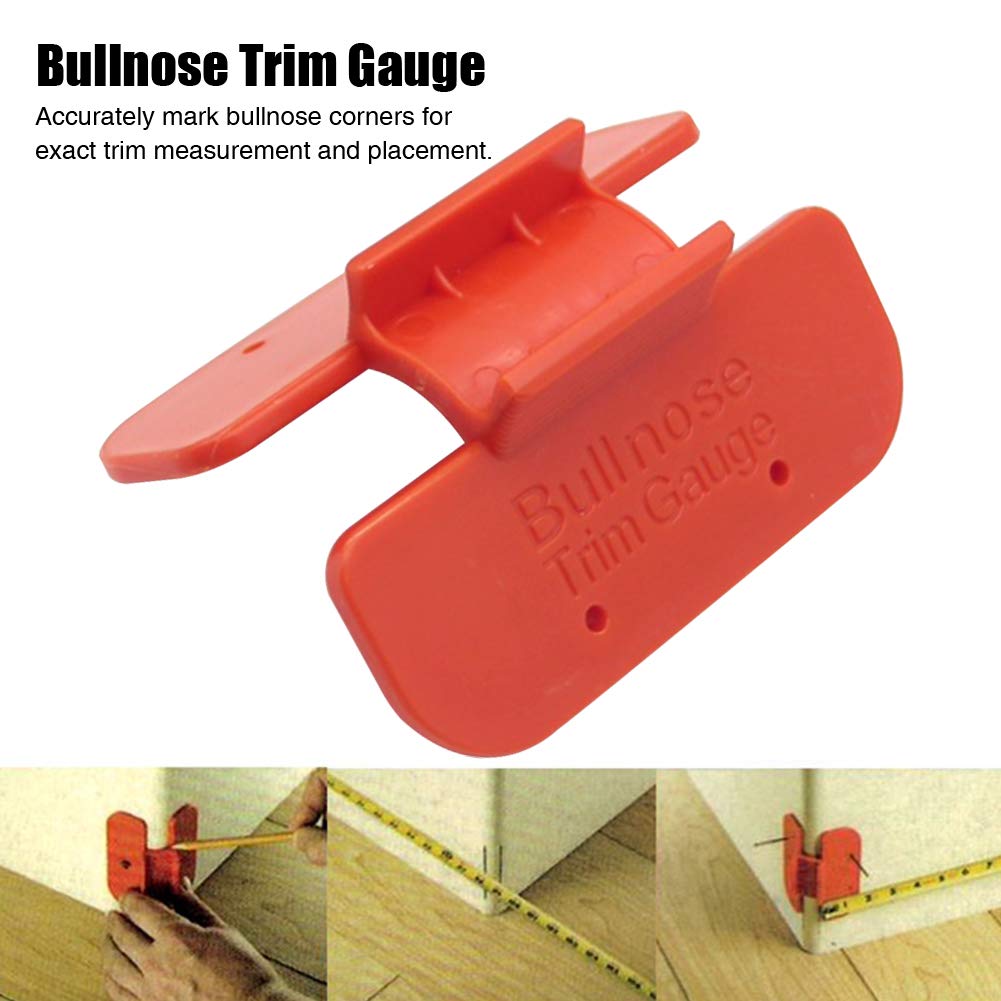 Buy 3/4'' Bullnose Trim Gauge, Bullnose Corner Gauge Tool, Flush Trim ...