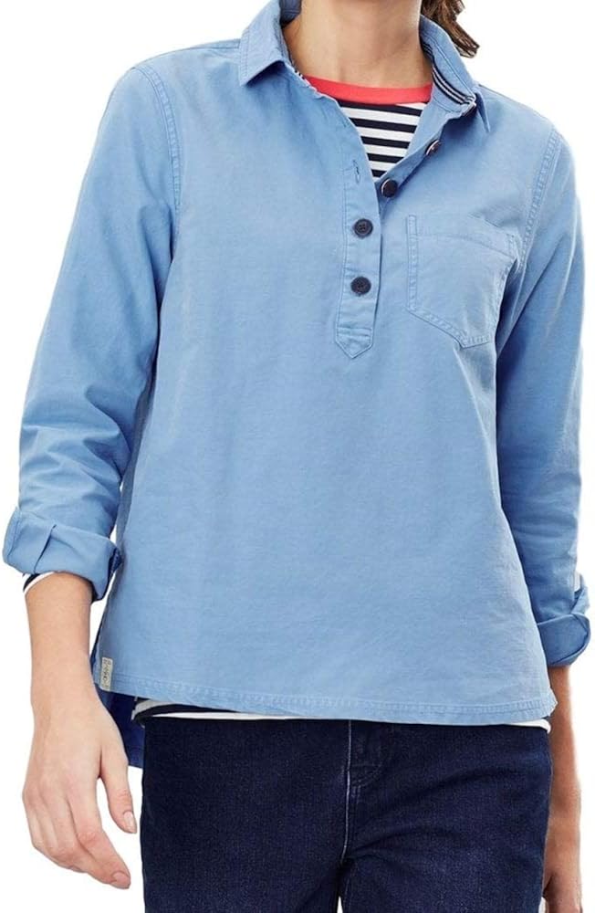 Amazon.com: Joules Women's Ashbrook Pop Over Deck Shirt: Clothing
