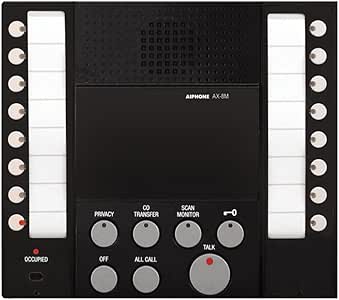 Amazon.com: AX-8M Audio Only Intercom Master Station, w/ AX-DVF Flush ...
