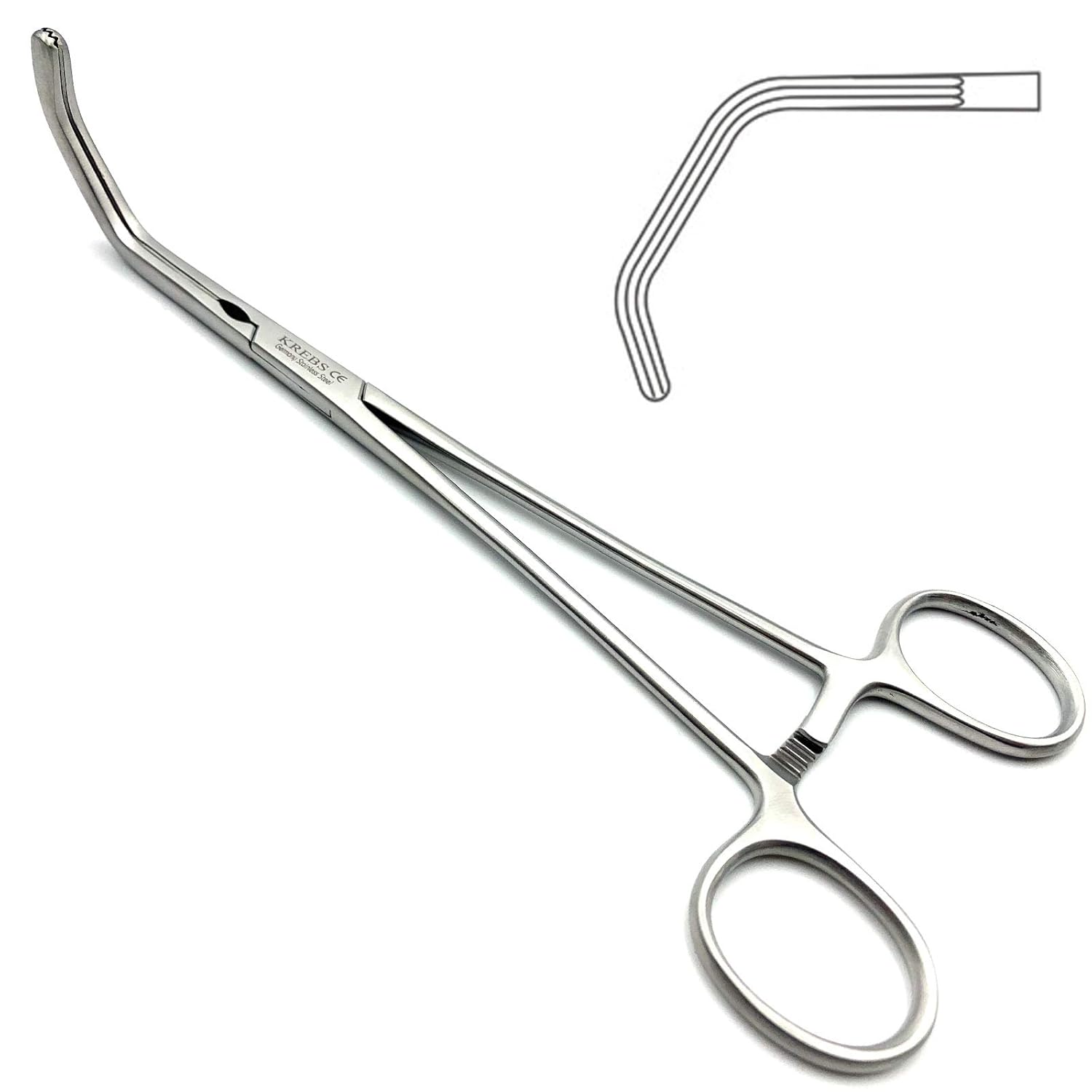 Amazon.com: Price Thomas Bronchus Clamp 22.5 cm O.R Grade: Industrial ...