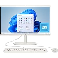Amazon.com: HP 24 inch All-in-One PC, FHD Display, Intel Core i3-1115G4, 8 GB SDRAM, 256 GB SSD ...