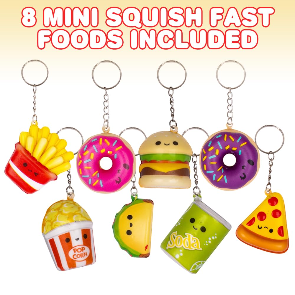 Mua ArtCreativity Mini Squish Fast Food Toys, Set of 8, Slow-Rise ...