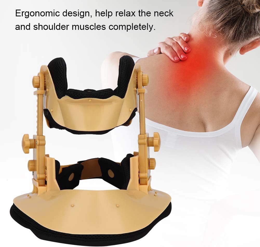 Wandisy Cervical Neck Traction Device – Collar Neck Care Tool ...