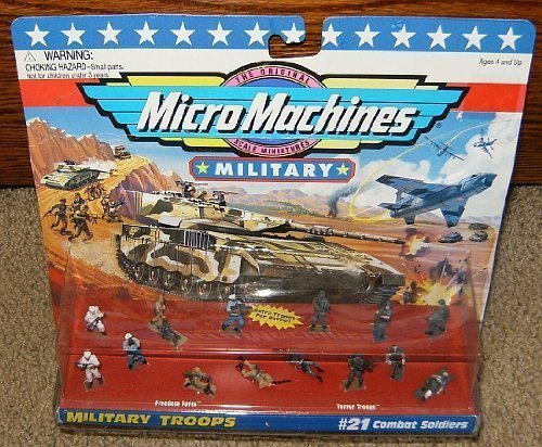 Micro Machines Combat Soldiers #21 Military Collection Review