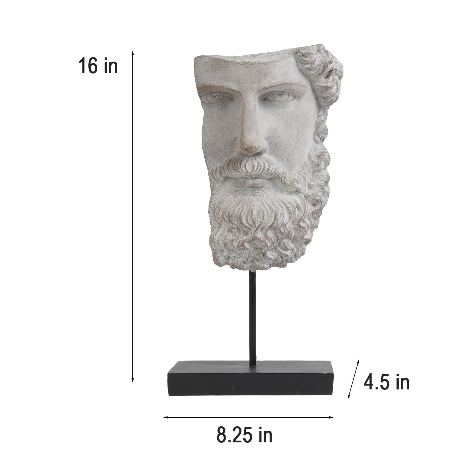 Mua Greek Statue Sculptures Home Decor - Resin Bust Statue Zeus Statue ...