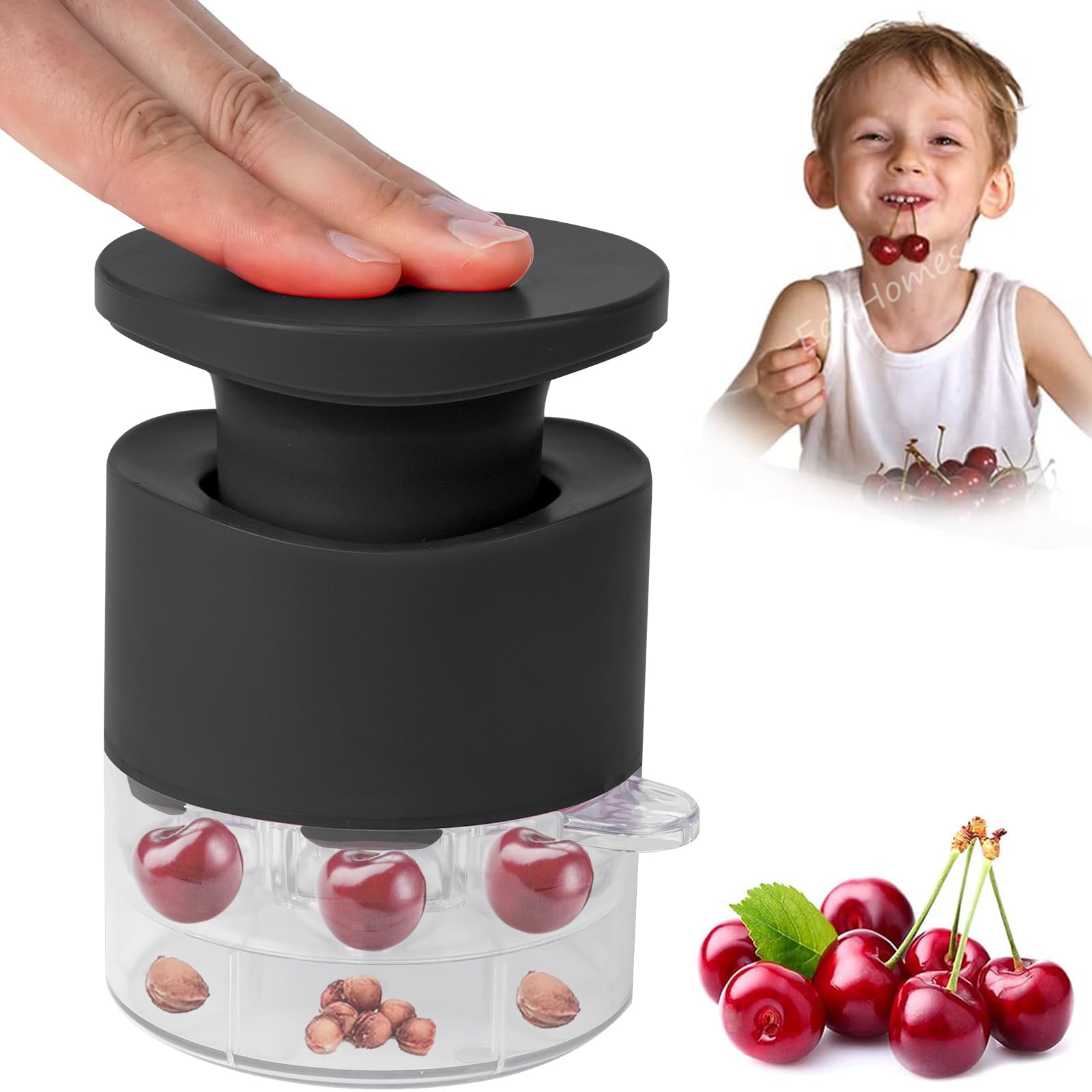 Cherry Pitter Multiple, Quick Release Multi Cherries Stoner Pitter 7-in ...