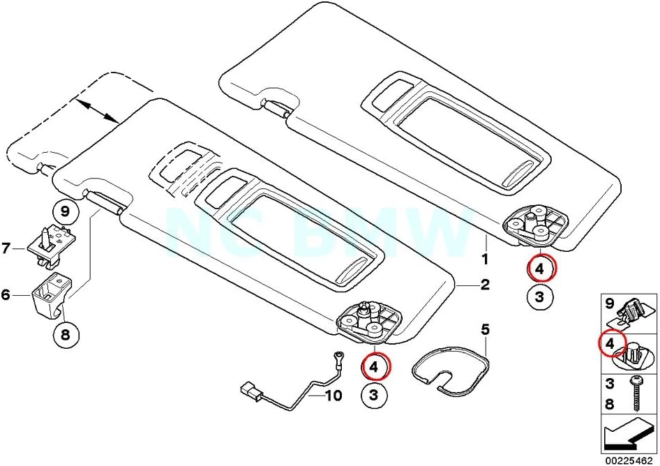 Amazon.com: BMW Genuine Clip: Automotive