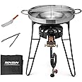 Amazon.com: ROVSUN 23" Concave Comal Set with 80,000BTU Propane Stove ...