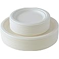 Amazon.com: Select Settings premium single-use dinnerware [100 COUNT ...