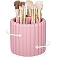 Amazon.com: Anyoifax 360 Rotating Makeup Brush Holder 7 Slots Make Up Brush Organizer Removable ...