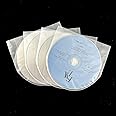 Amazon.com: 100PCS CD Sleeves DVD Sleeves Anti-Static Transparent ...