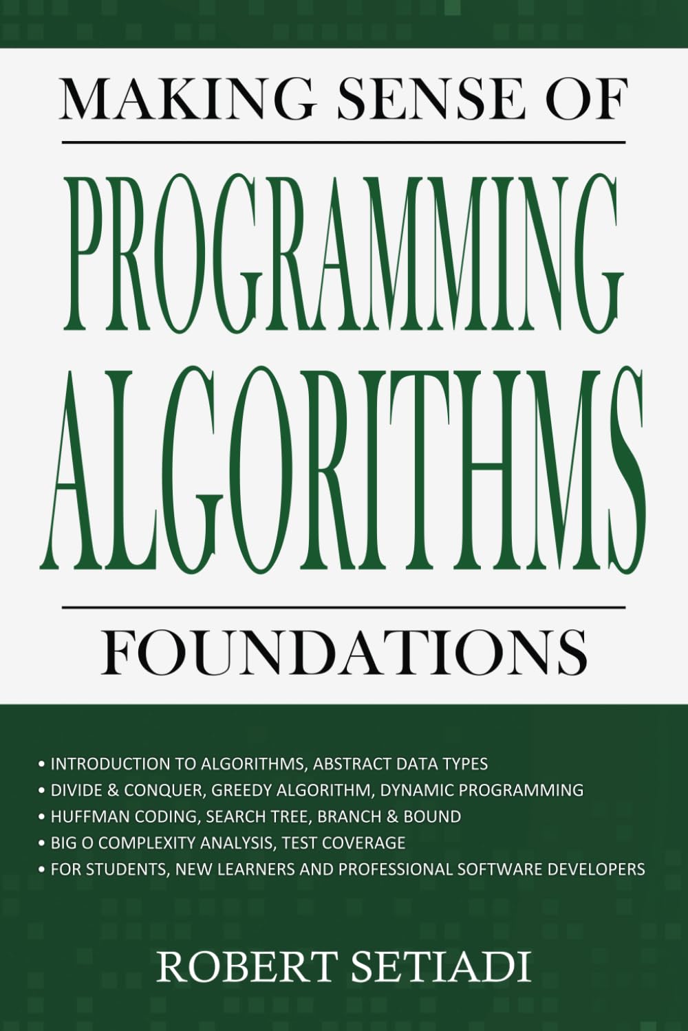 Mua Making Sense of Programming Algorithms Foundations trên Amazon Nhật chính hãng 2024 | Fado