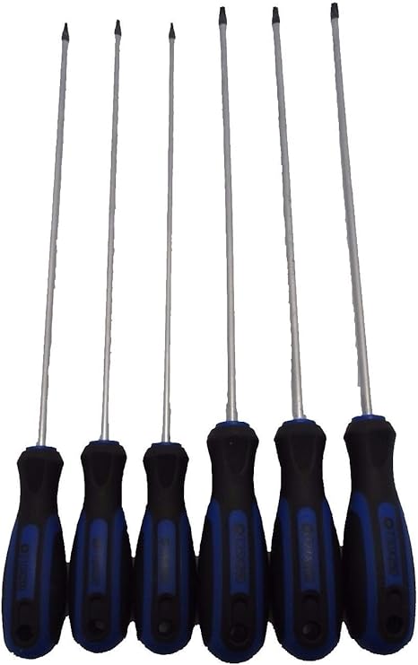 6pc extra long torx screwdriver set T10 / T15 / T20 / T25 / T27 / T30 ...
