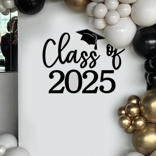 Class of 2025 Decal Sign for Balloon Arch - Graduation Decor for Grad ...
