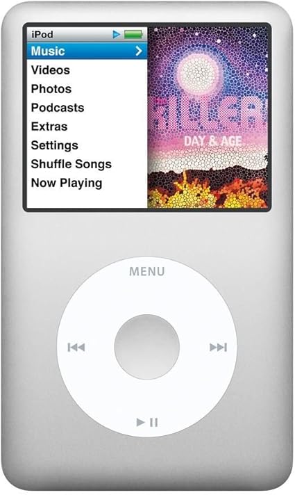 Apple iPod Classic - Reproductor de 160 GB (pantalla de 2,5"), plateado ...