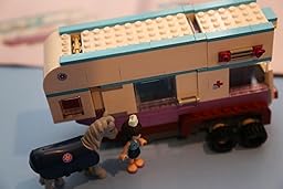 Amazon.com: LEGO 41125 Horse Vet Trailer Building Kit, (370 Piece ...