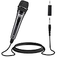 Amazon.com: Moukey Karaoke Microphone, Dynamic Microphone with 13 ft ...