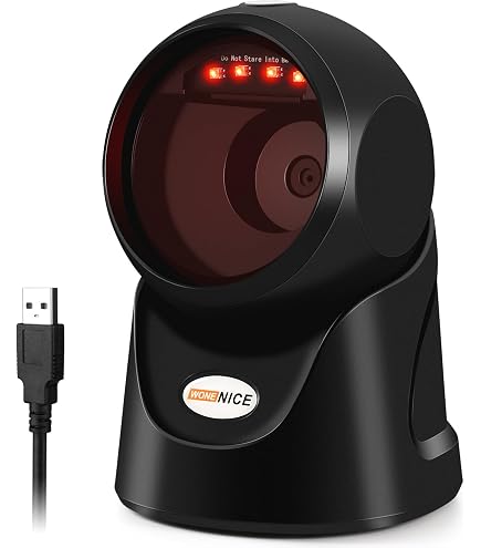 Oilproof Air Fryer Sheets WoneNice - USB Wired 1D/2D QR Code Reader For ...