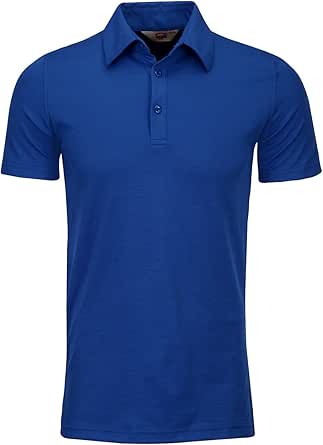 Playera Dacache Caballero color Azul Rey POLO Dry FIT hombre Ejecutivo ...