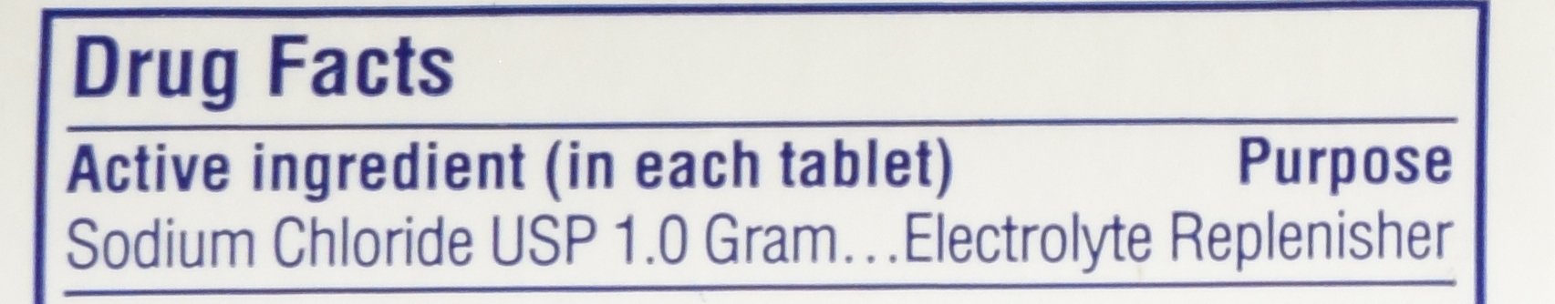 Mua CONSOLIDATED MIDLAND CORP. Sodium Chloride Tablets 1 Gm, USP Normal ...